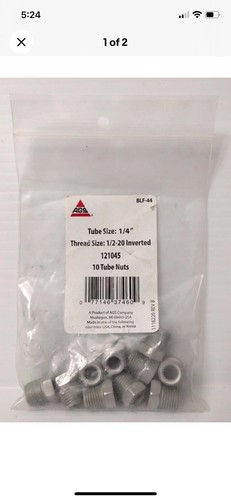 AGS BLF-44 Tube Nut pack of 10 | eBay