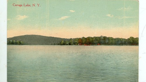 CAROGA LAKE, NEW YORK-VIEW OF LAKE-PM1916-(NY-C) | eBay