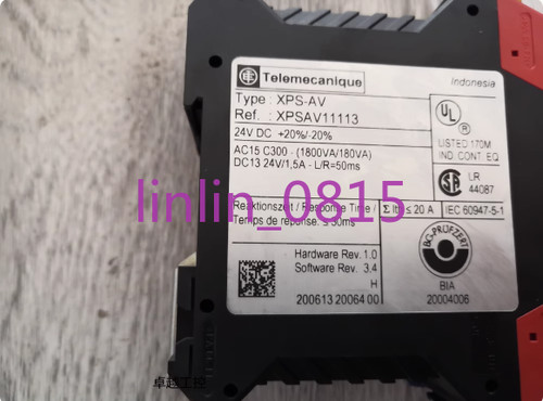 1Pcs Used safety relay XPS-AV XPSAV11113 24VDC | eBay
