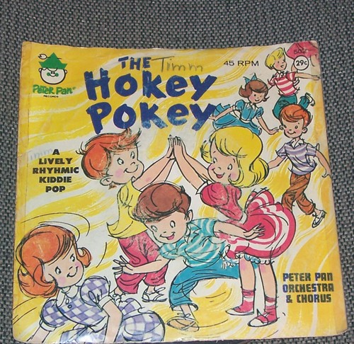 Peter Pan Records Hokey Pokey / Pony on the Merry-go-round Vintage ...
