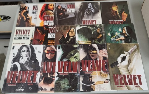VELVET #1 - 15 COMPLETE SET #1 HASTINGS VARIANT IMAGE COMICS 9.4 | eBay