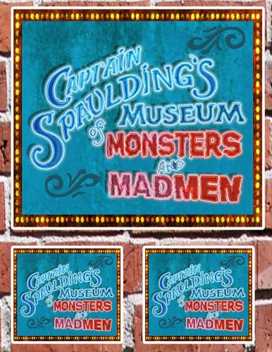 CAPTAIN SPAULDING 7" and 3" DECAL STICKERS for HOME, SCHOOL, AUTO ...