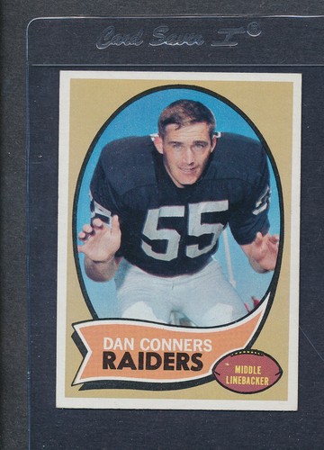 1970 Topps #006 Dan Conners Raiders EX/MT *6228 | eBay