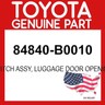 TOYOTA GENUINE OEM 84840-72010 SWITCH ASSY, LUGGAGE DOOR OPENING ...