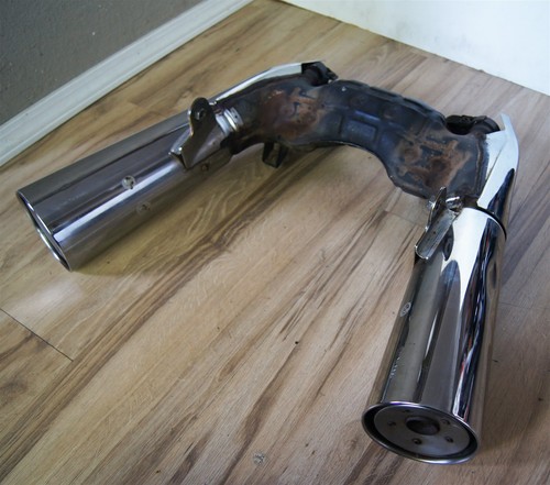 1985-2007 Yamaha V-max Vmax 1200 vmx12 vmx1200 Exhaust Muffler Silencer ...