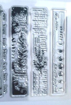 Script Rubber Stamp for sale | eBay