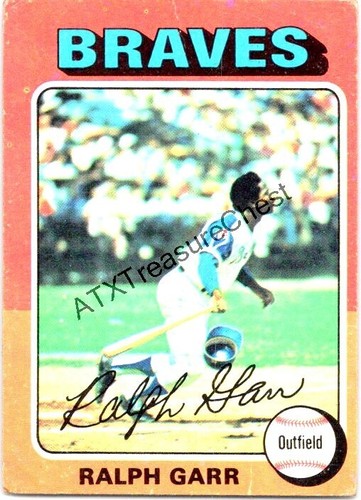 1975 Topps baseball #550 Ralph Garr | eBay