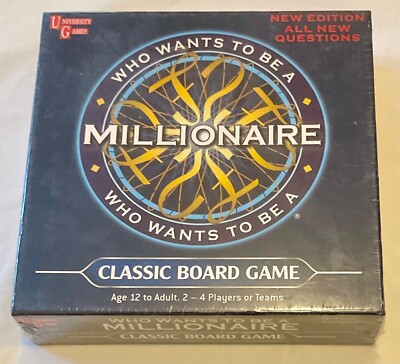 University Games Who Wants to Be a Millionaire? Board Modern Board ...