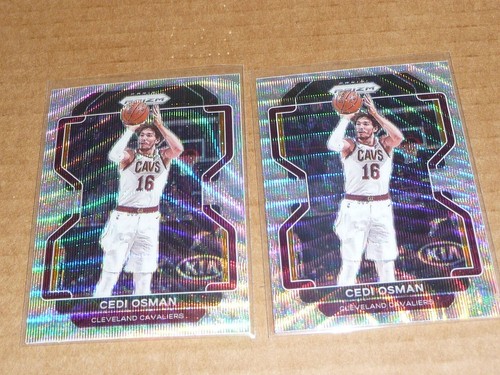 2021/22 Panini Prizm BOX SET LOT OF 2 SILVER WAVE CEDI OSMAN CAVALIERS ...