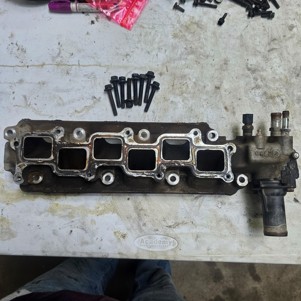 Tbi To Carb Adapter Chevy TBI Onto Holley Edelbrock 4 Barrel Intake ...