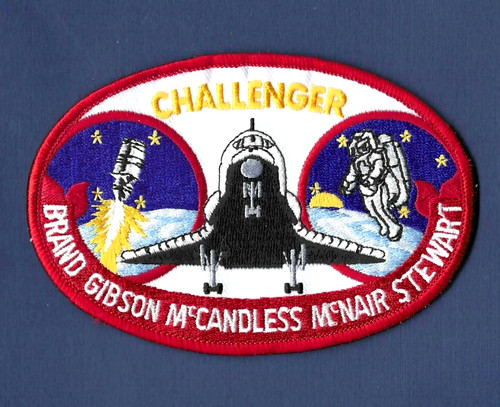 NASA Space Shuttle CHALLENGER STS-41-B Mission Patch | eBay