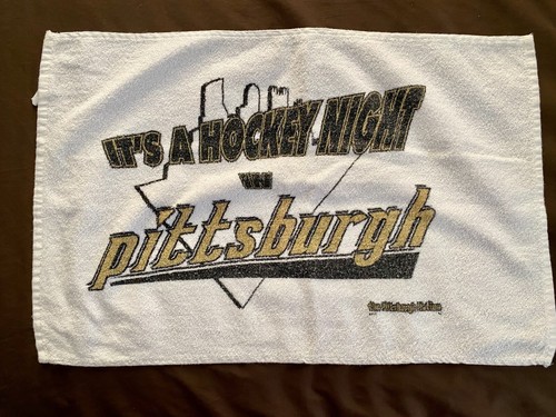 Pittsburgh Penguins It's A Hockey Night In Pittsburgh Rally Towel ...
