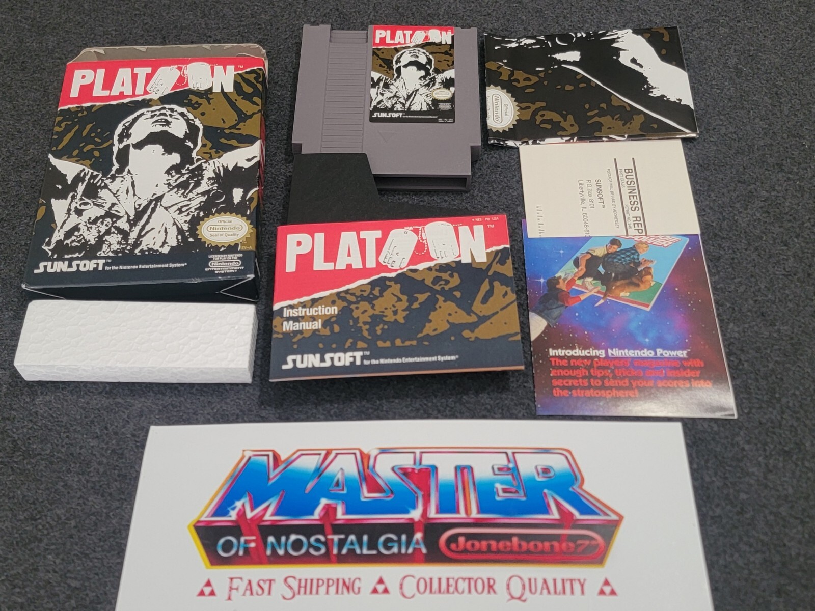 Platoon Value - GoCollect (nintendo-nes-platoon )
