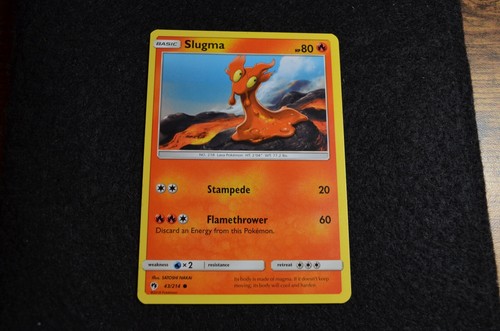 Pokemon SLUGMA Sun & Moon Lost Thunder 43/214 NM/Mint | eBay
