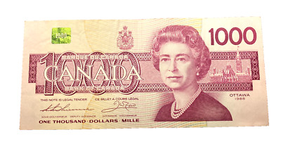 Canada 1000 Bill for sale | eBay
