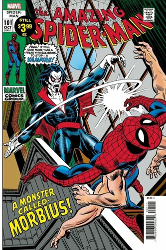 Amazing Spider-Man Facsimile #101 NM 1st appearance of Morbius (2021 ...