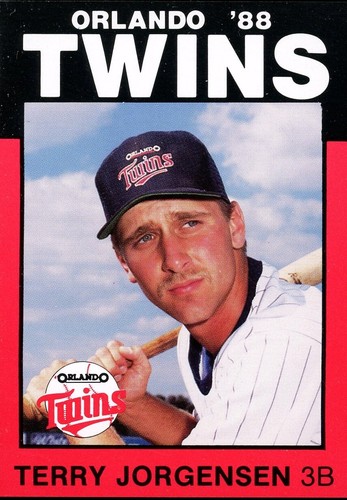 1988 Best Cards Orlando Twins TERRY JORGENSEN RC TWINS UW-OSHKOSH | eBay