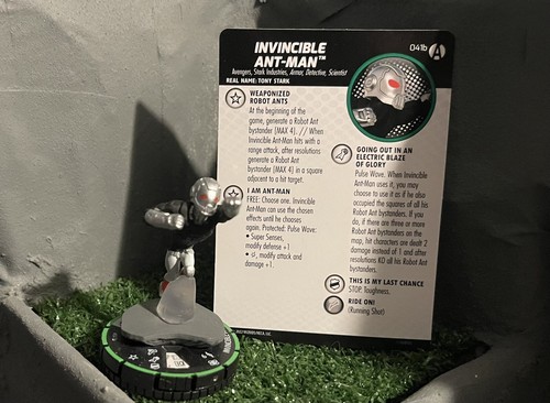 HeroClix - Invincible Ant-Man - 041b - Marvel HeroClix: Avengers ...