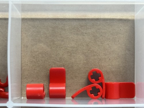 LEGO Parts - Red Technic, Panel Curved 2 x 1 x 1 - No 89679 - QTY 5 | eBay
