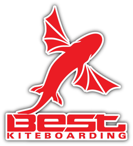 Best Kiteboarding Kite Kiteboard Surfing Red Bumper Window Sticker ...