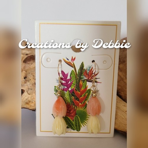 Hawaiian Double Pikake Earrings | eBay