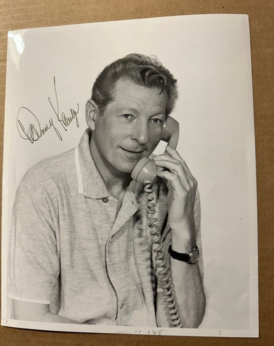 DANNY KAYE Autographed Publicity Photo | eBay