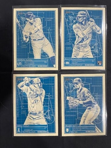 2024 Topps Series 1 - SUPERSTAR BLUEPRINT INSERTS - You Pick Complete ...