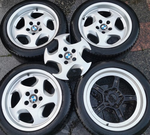 BMW Set Throwing Star Rims Polished Lip Wheels M5 M6 535is M System for ...