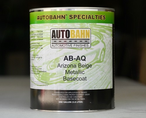 Autobahn Arizona Beige Metallic Basecoat Auto Paint AB-AQ GALLON Size ...
