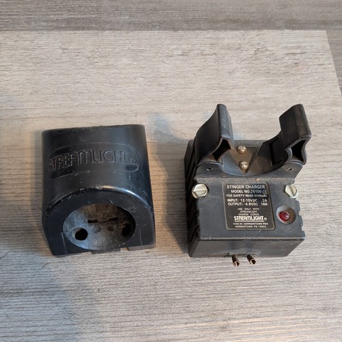 2 Streamlight 75100 Stinger Flashlight Charger Charging Base Lot Of Two ...