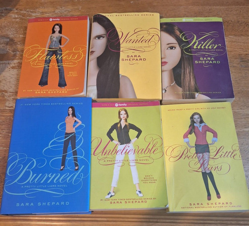 Lot of 6 - Pretty Little Liars Lot Mixed HC PB Books - Burned, Killer ...