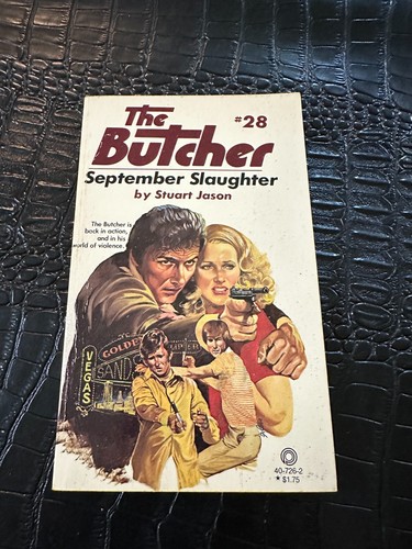 THE BUTCHER, SEPTEMBER SLAUGHTER, #28 By Stuart Jason - Great shape ...
