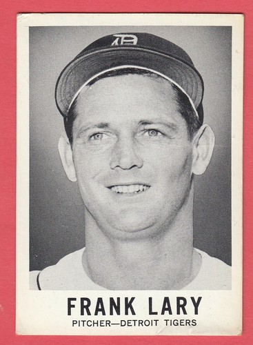 1960 Leaf Baseball # 3 Frank Lary -- Tigers-- Box 732-110 | eBay