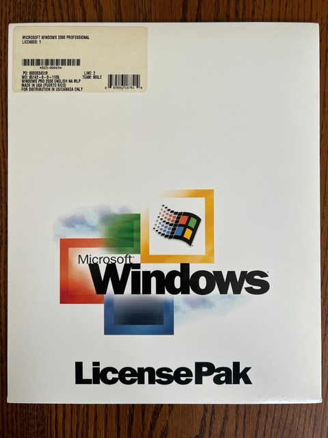 Logo Microsoft Windows 2000