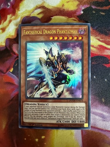 Yu-Gi-Oh Ultra Rare: Fantastical Dragon Phantazmay; DUOV-EN074 | eBay