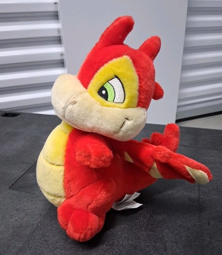 2003 Neopets Red 11" SCORCHIO Dragon Talking Light Up Shaking Plush ...