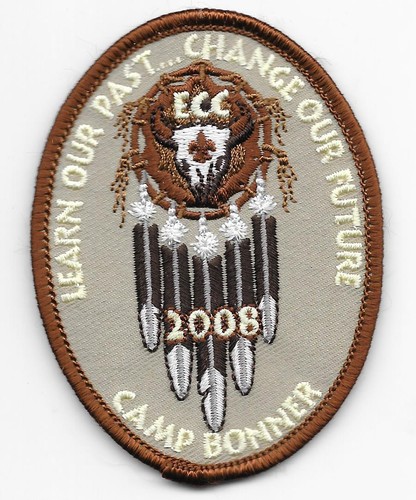 2008 Bonner Reservation Camp Patch East Carolina Council Boy Scouts of ...