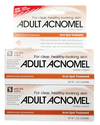 Acnomel Adult Acne Cream 1.3oz ( 2 pack ) -- 38485911610| eBay