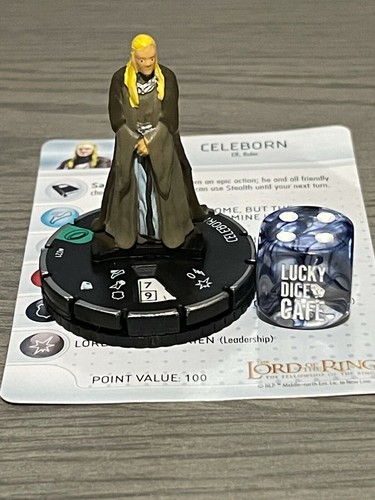 WizKids Heroclix LOTR Fellowship of the Ring 021 Celeborn Uncommon | eBay