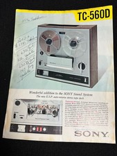 Used Sony TC-560 Tape recorders for Sale | HifiShark.com