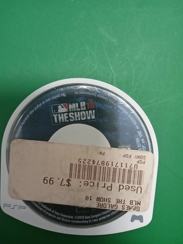 MLB 10 The Show (Sony Playstation PSP) DISC ONLY | eBay