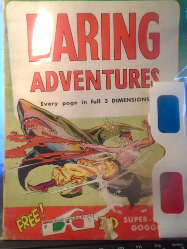 Daring Adventures 3-D #1 1953 6.5 FN+; Son of Sinbad #1-Kubert/ Glasses ...