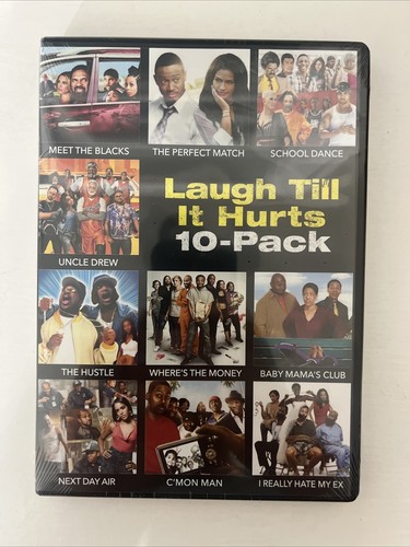 Laugh Till It Hurts 10-Pack: Comedy Movies (DVD) NEW & SEALED ...