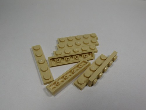 LEGO 8 Tan 1x5 Plates R10 | eBay