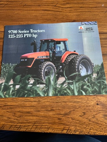Agco Allis 9735 9745 9755 9765 9775 9785 Tractor Brochure FCCA | eBay