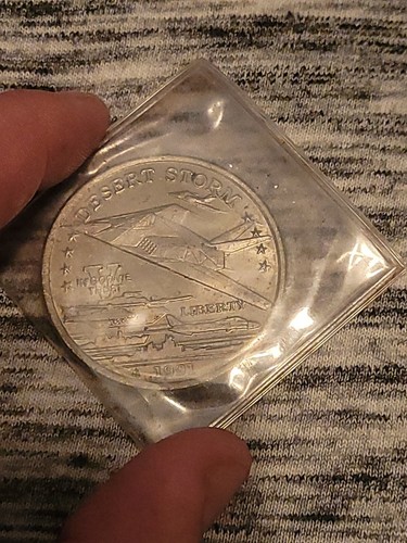 1991 Desert Storm Coin Hutt River Province 5 Dollars New Queensland ...