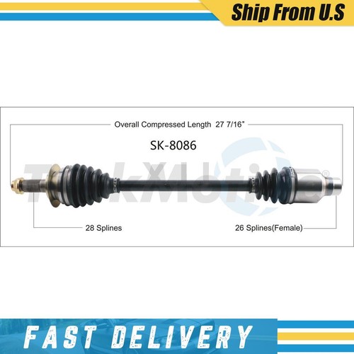 Front Right Passenger Side CV Axle Joint Shaft For 2007 2008 2009 ...