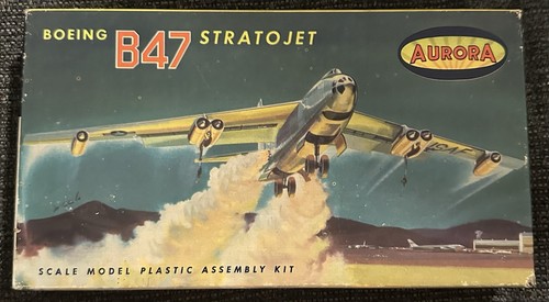 Aurora Boeing B-47 Stratojet 1:180 Scale Military Model Kit with Decals ...