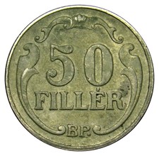 50 Fillér - Hungary – Numista