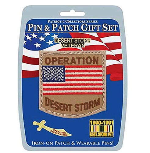 EagleEmblems DIS0005 Gift Set-Desert Storm (Pin and Patch) | eBay